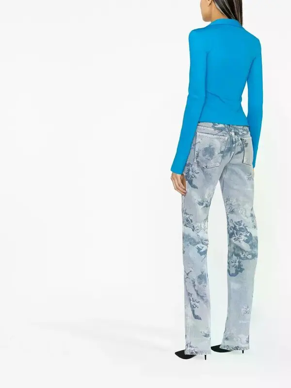 Off-White Sleek Long-sleeved Shirt