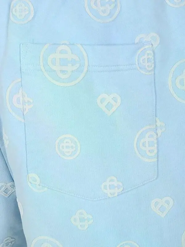 Casablanca Monogram-embroidered Shorts
