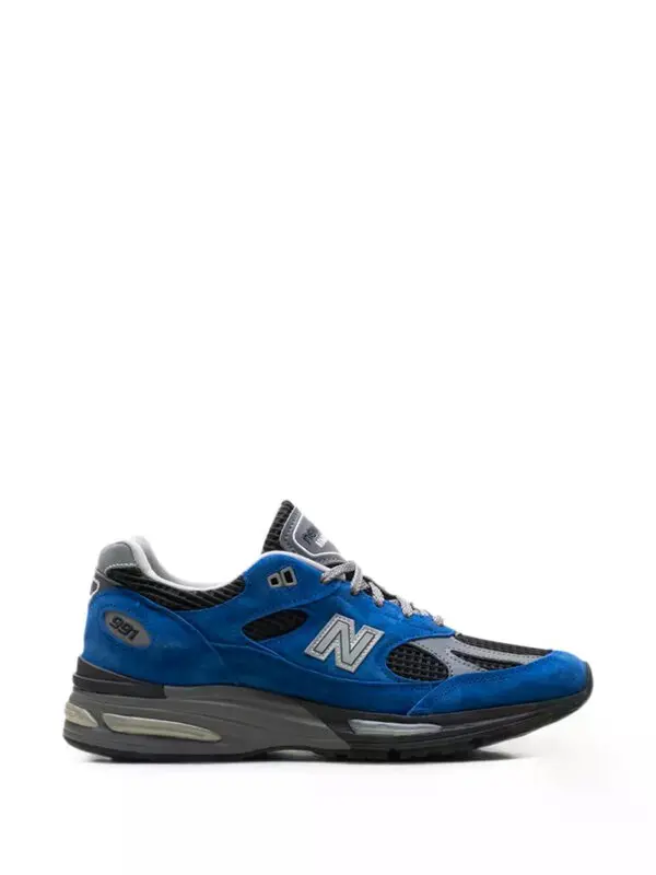 NEW BALANCE 991v2 City Exclusive Pack Usa Lace-up Sneakers - Blue