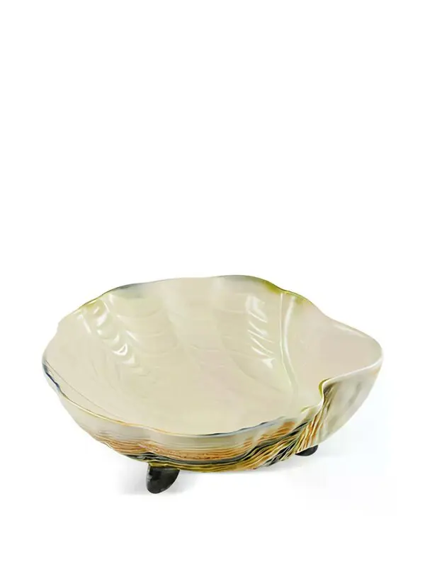 BORDALLO PINHEIRO Shell-motif Footed Bowl