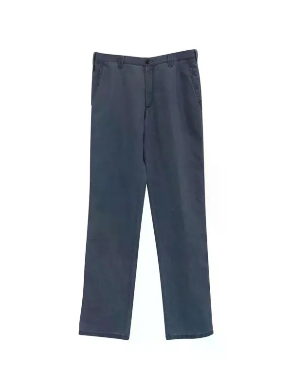 Giorgio Armani Straight-leg Trousers - Blue