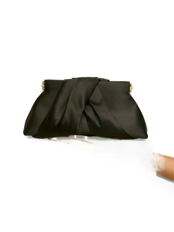 Cult Gaia Lia Mini Knotted Shoulder Bag - Black