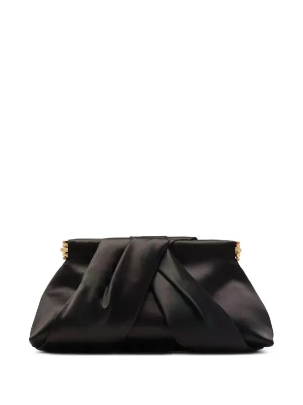 Cult Gaia Lia Mini Knotted Shoulder Bag - Black