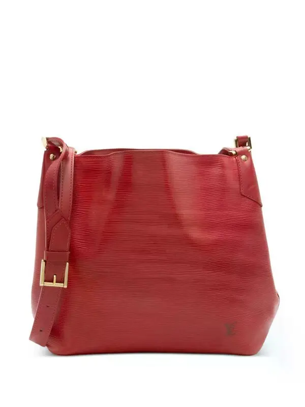LOUIS VUITTON 2004 Epi Mandara Mm Shoulder Bag - Red