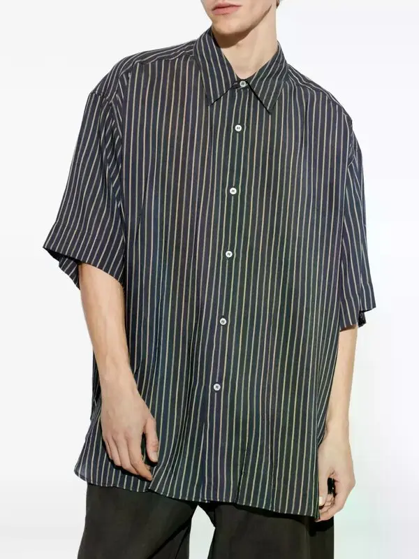 Studio Nicholson Sorono Striped Shirt - Blue
