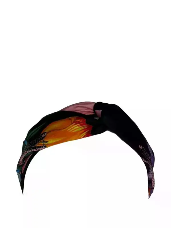 Gucci Floral-print Silk Headband