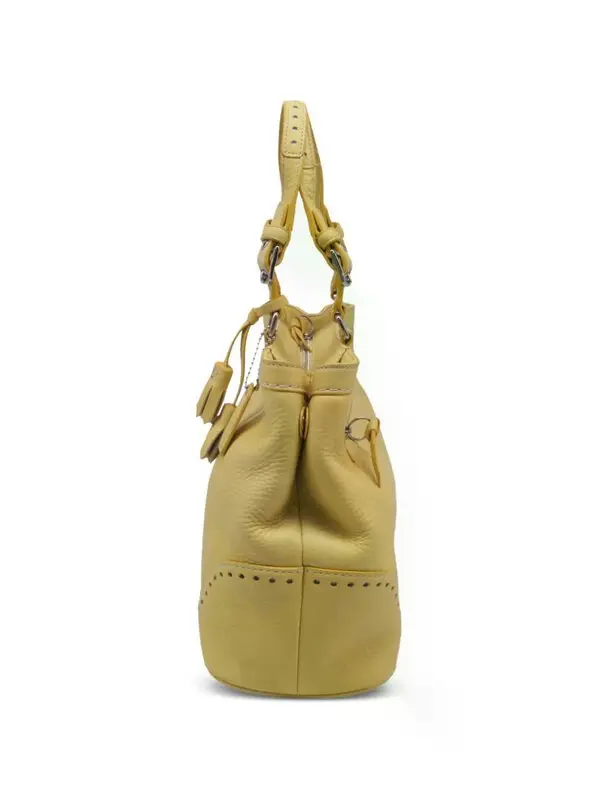 COACH VINTAGE Hampton Tasseled Handbag