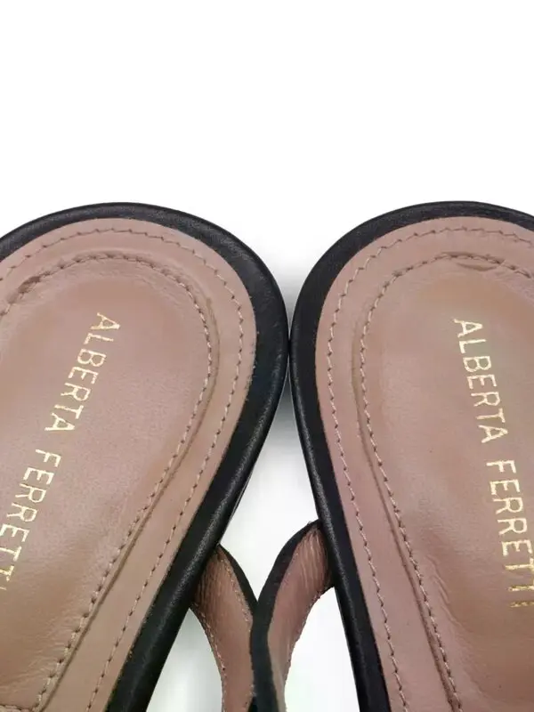 Alberta Ferretti Caged Strap Sandals
