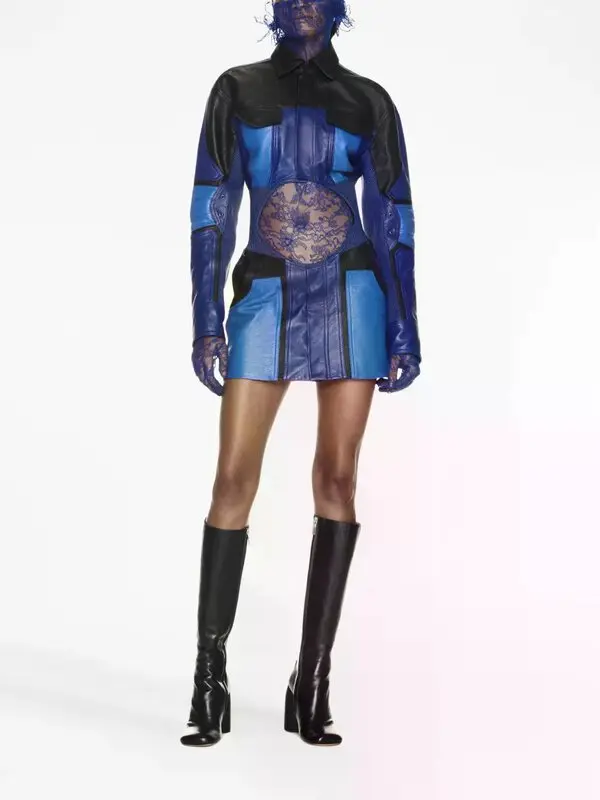 Off-White Floral-lace Glove-sleeve Body
