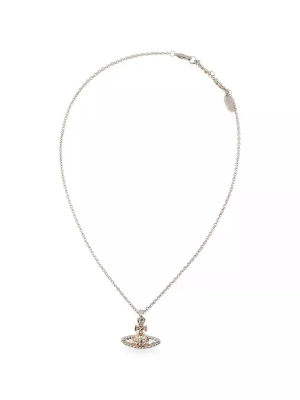 VIVIENNE WESTWOOD Mayfair Bas Relief Necklace - Silver