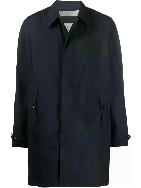 Woolrich Fitted Shirt Jacket - Blue