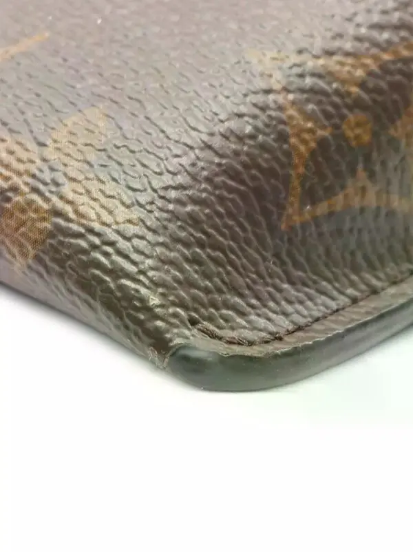 LOUIS VUITTON 2010s Padlock On Strap Monogram Shoulder Bag - Brown