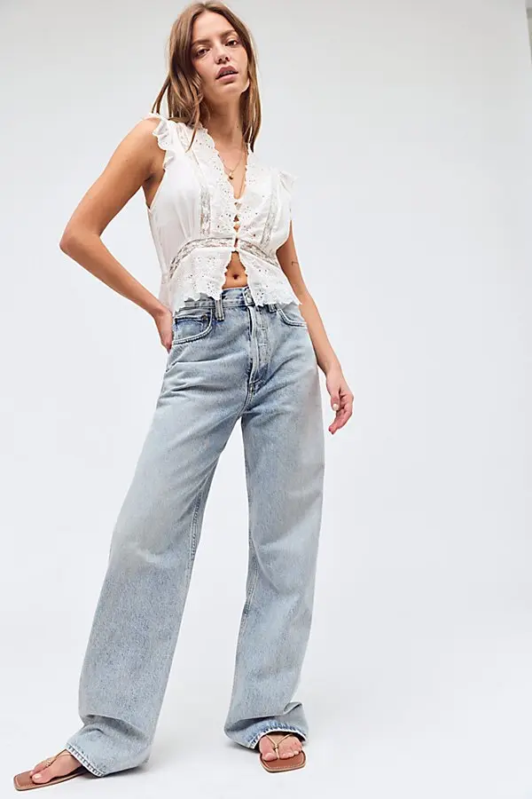 AGOLDE Vintage Loose Jeans At - Outbreak