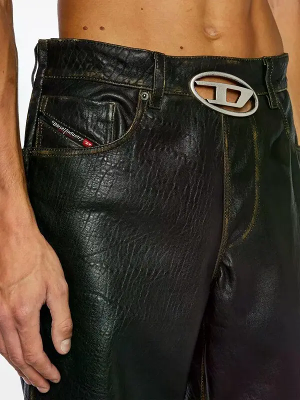 DIESEL® P-kooman Leather Trousers