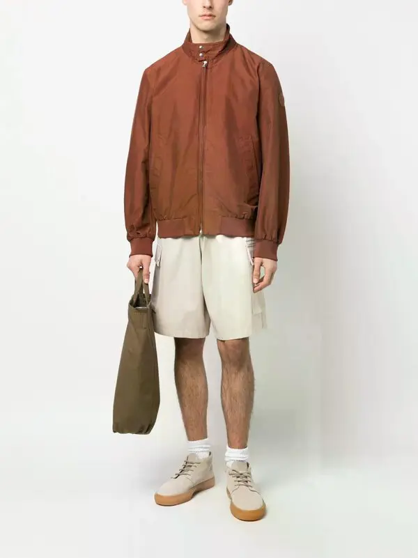 Woolrich Long-sleeve Cotton Bomber Jacket - Brown