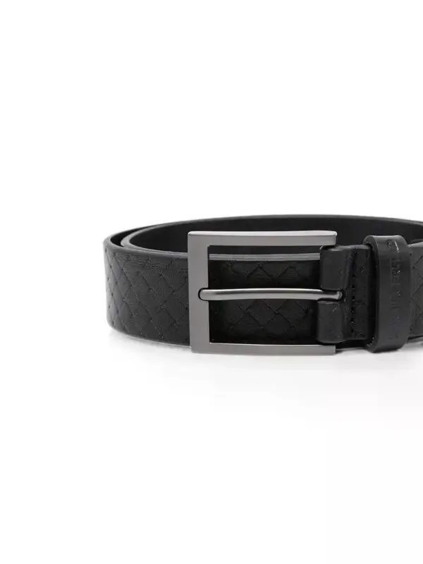 Karl Lagerfeld Woven-effect Buckle Belt