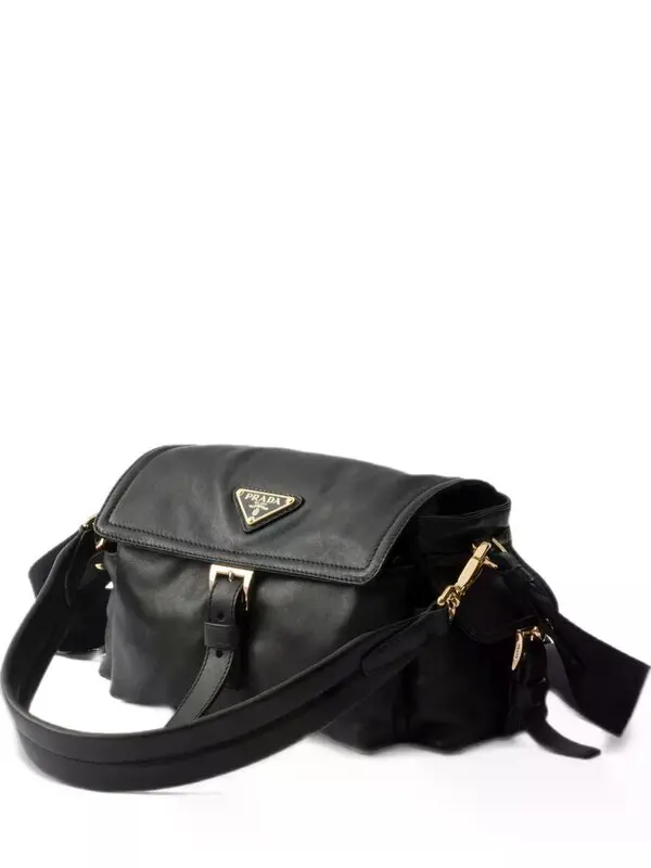 Prada Nappa Leather Mini Bag - Black