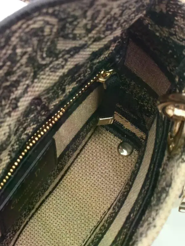 Dior 2000s Mini Lady D-lite Two-way Handbag - Neutrals