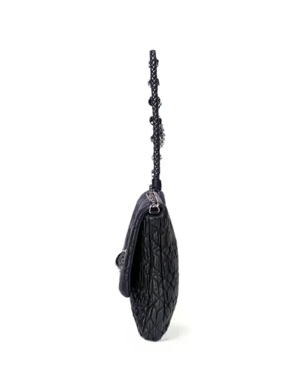 Miu Miu Iconic Crystal Cloqué Matelassé Crystal-embellished Tote Bag