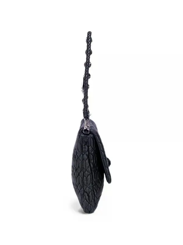 Miu Miu Iconic Crystal Cloqué Matelassé Crystal-embellished Tote Bag