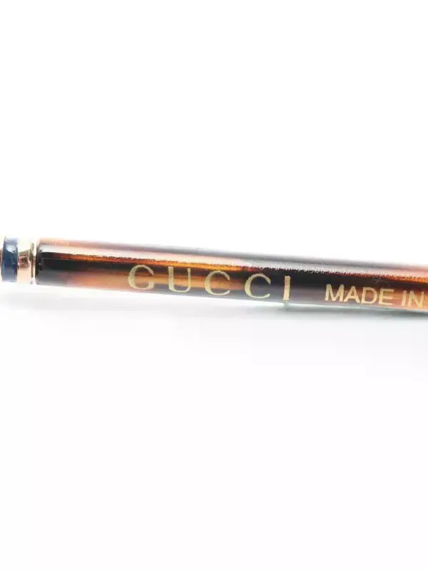 Gucci Tortoiseshell-effect Square-frame Sunglasses