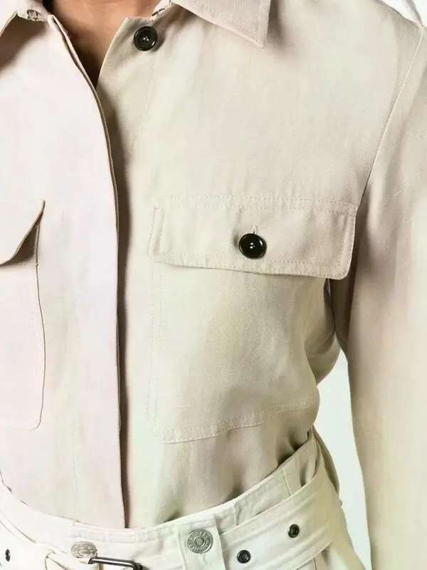 Woolrich Fitted Button-up Shirt