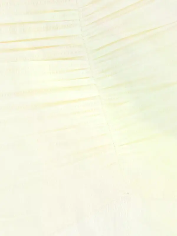 MAISON ANAMI Ruched Flared Trousers