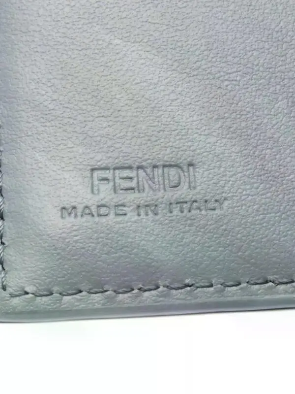 Fendi 2020s Ff Diamond Tri-fold Wallet