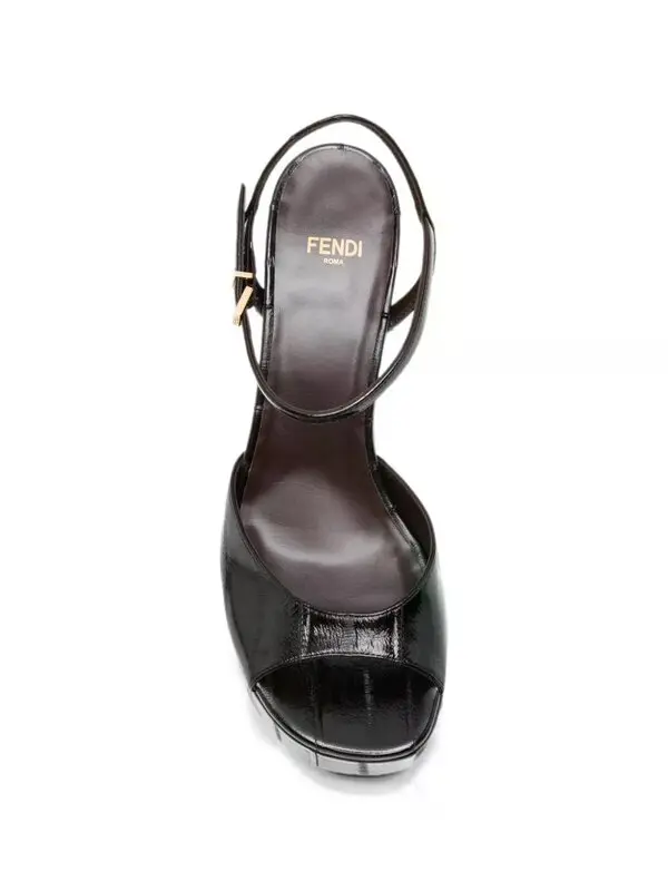 Fendi Arco Ankle-strap Sandals