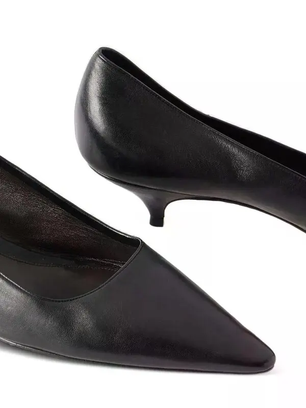THE ROW Liisa Kitten Two Heel Pumps
