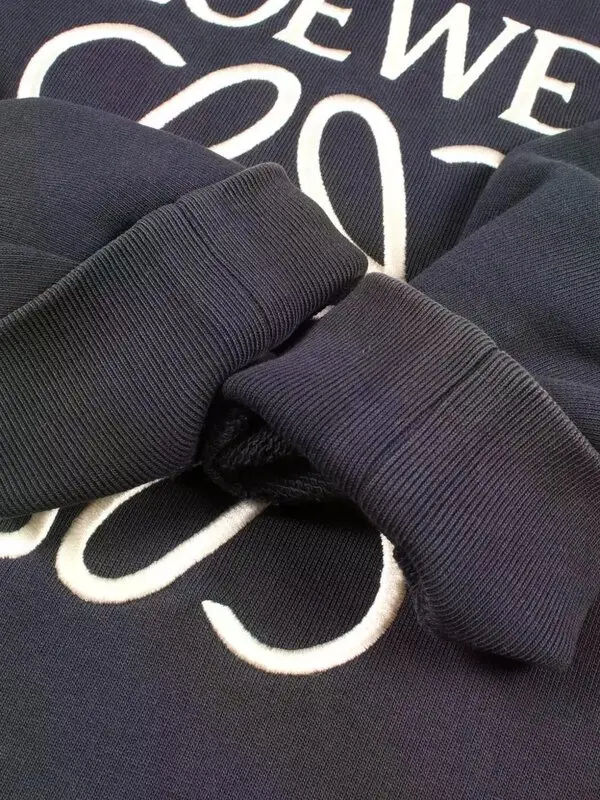 Loewe 2010s Anagram Embroidered Sweatshirt - Blue