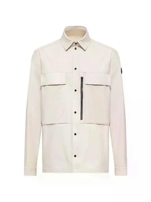 Moncler Logo-patch Chest-pocket Shirt