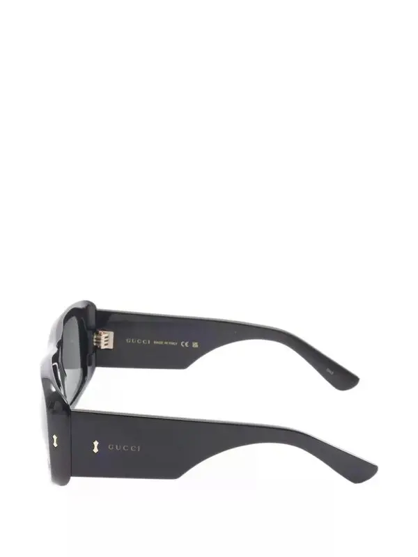 Gucci Rectangle Frame Sunglasses With Logo Detail