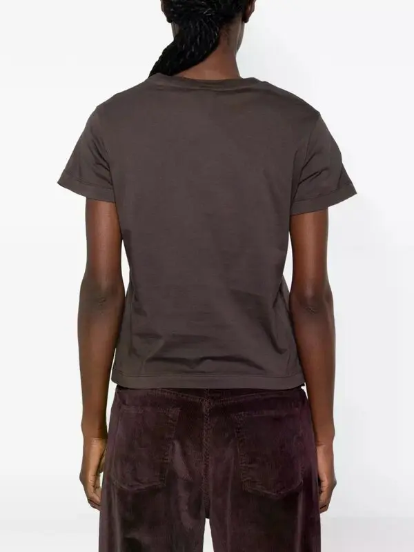 Pinko Logo Print Cotton T-shirt