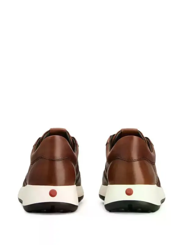 TOD'S Red Dot Leather Sneakers