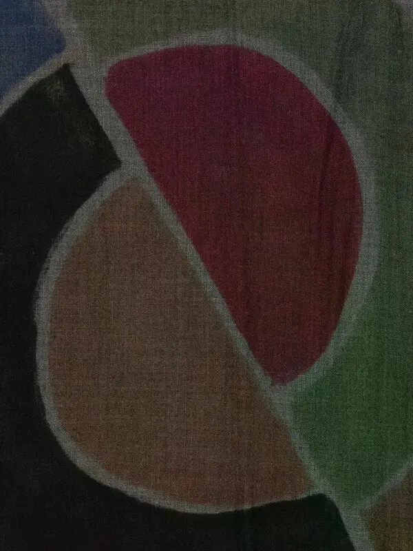 Faliero Sarti Leika Geometric-print Scarf