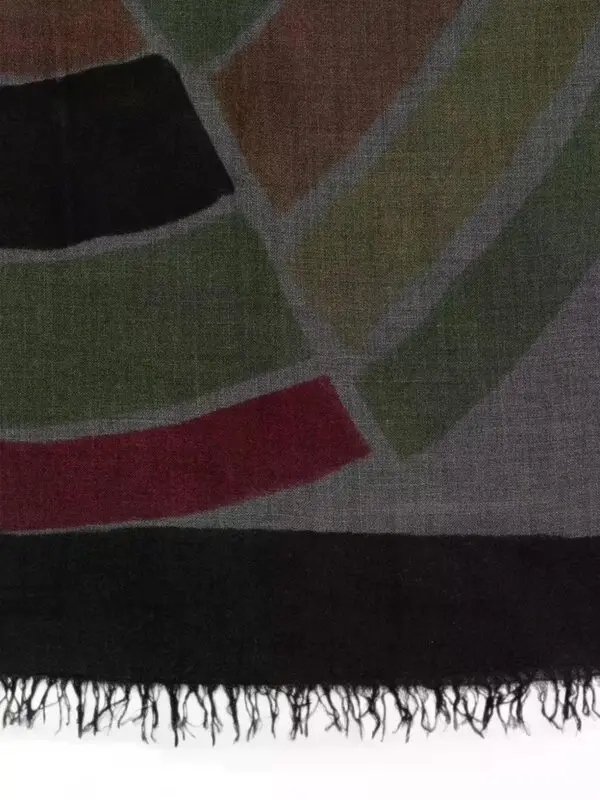 Faliero Sarti Leika Geometric-print Scarf