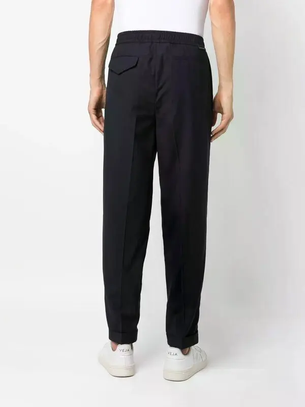 Woolrich Elasticated Waistband Slim-cut Trousers