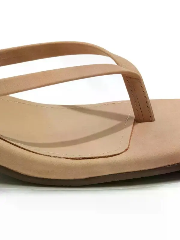 Tkees Julia Square-toe Leather Sandals