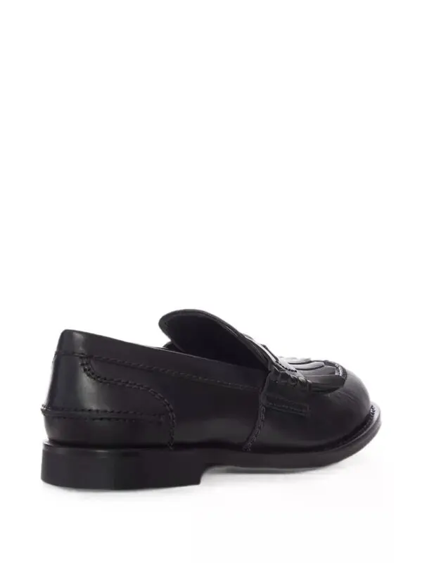 Miu Miu Fringed Logo-detail Loafers