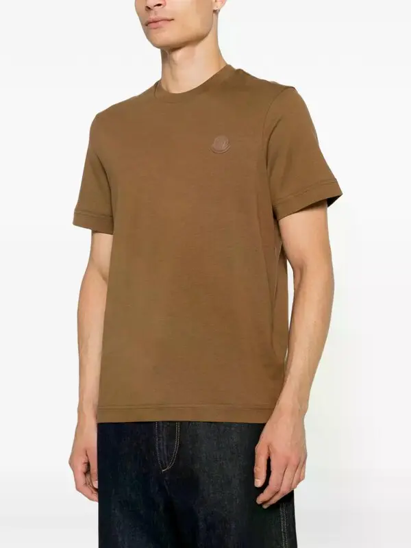 Moncler Logo-patch T-shirt