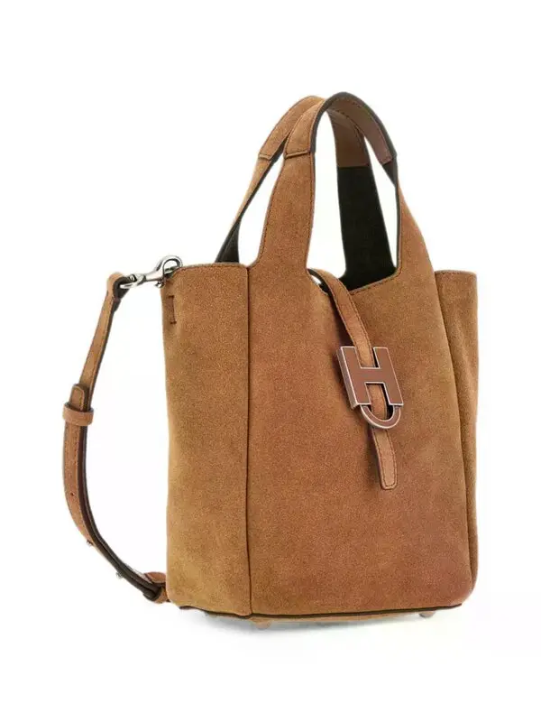 Hogan Mini Suede Tote Bag