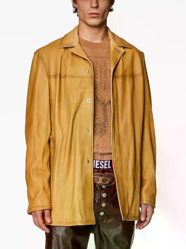 DIESEL® L-nico Leather Jacket