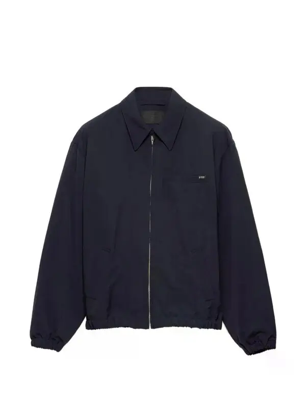 Prada Technical Fabric Blouson Jacket - Blue