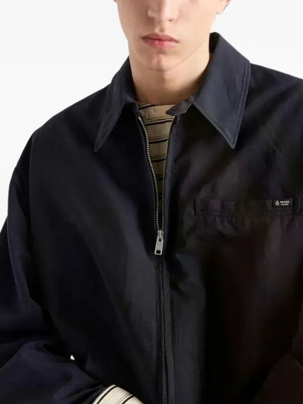 Prada Technical Fabric Blouson Jacket