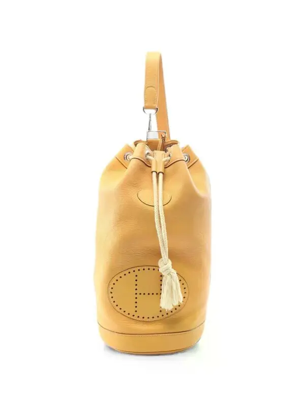 Hermès 2000 Clemence Leather Shoulder Bag
