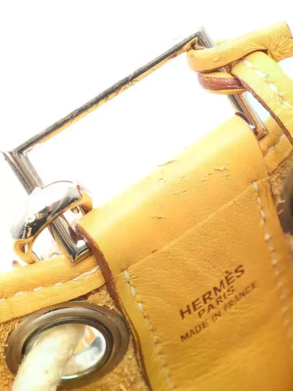 Hermès 2000 Clemence Leather Shoulder Bag