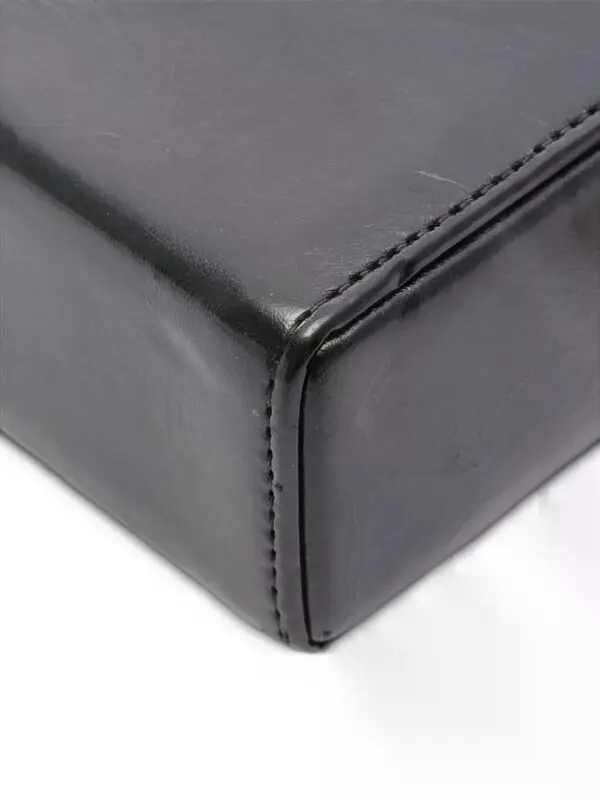 Dior 2000s 30 Montaigne Box Shoulder Bag - Black