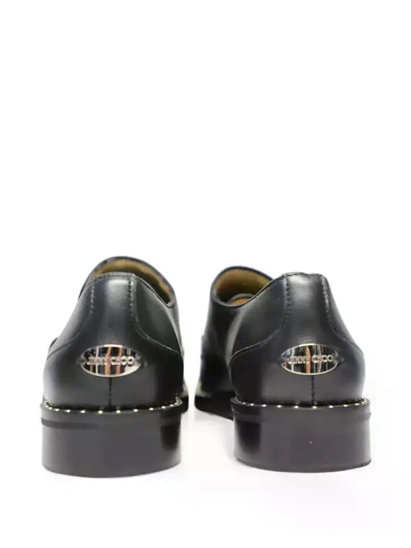 JIMMY CHOO Studded Monk Strap Shoes