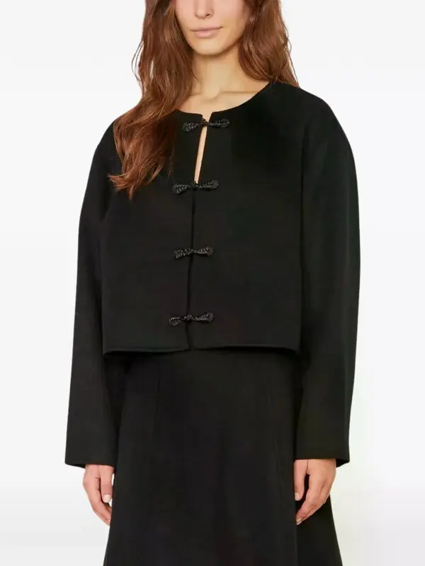 Officine Générale Joella Crop Jacket - Black